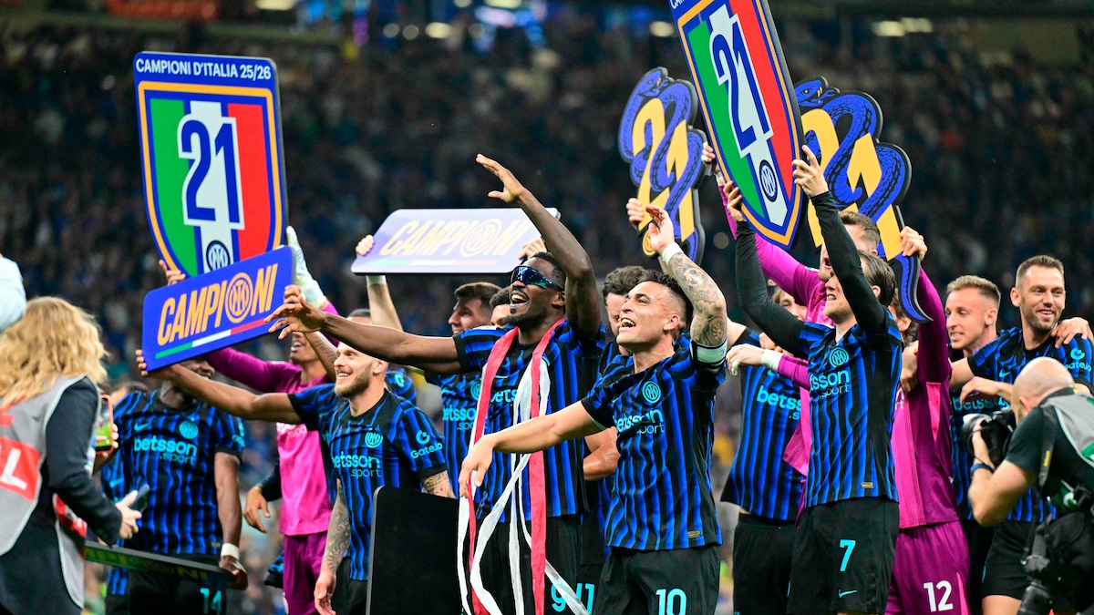 Inter vinder italiensk mesterskab nummer 21 | Fodbold | DR