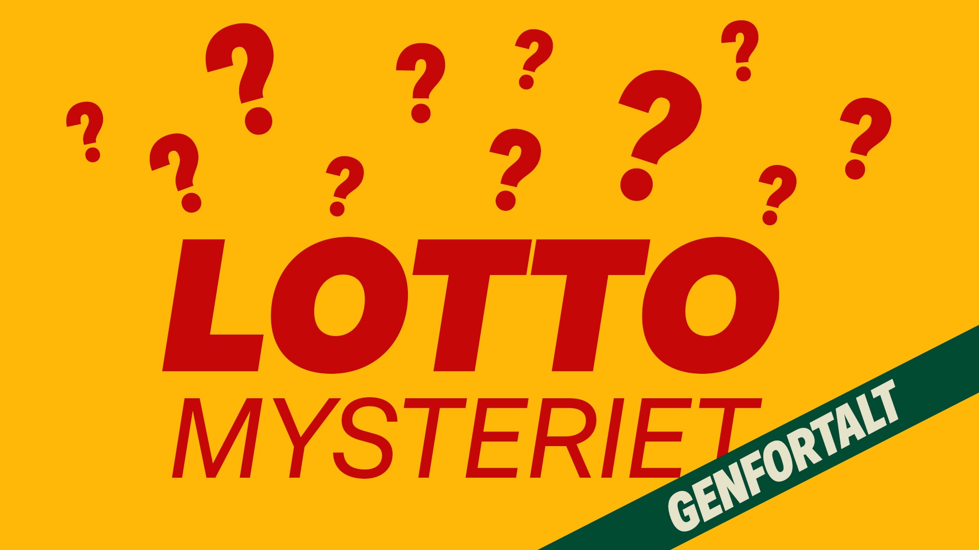 Lottomysteriet - Genfortalt | 2:8: Den pensionerede mejerist | Lyt som ...