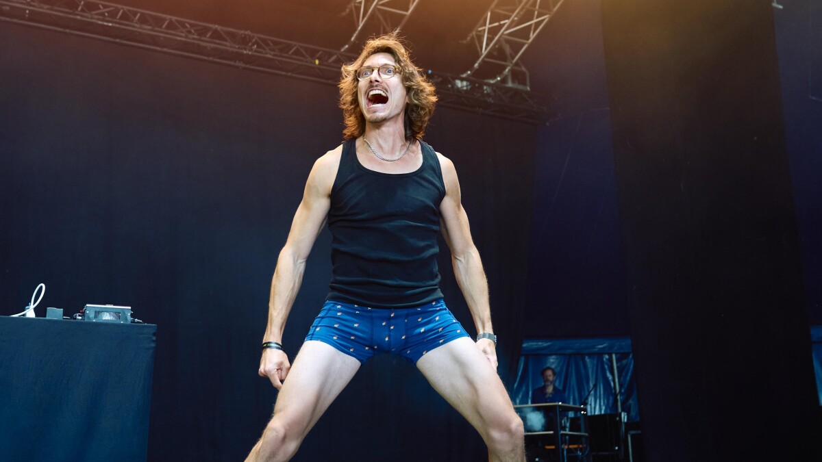 Marc Rebillet gav vild koncert i Danmark | P3 | DR