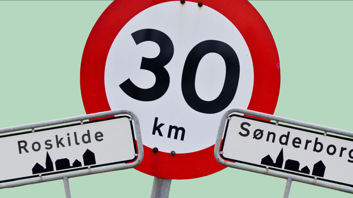 Cyklistforbundet vil have farten i byerne ned på 30 kilometer i timen ...