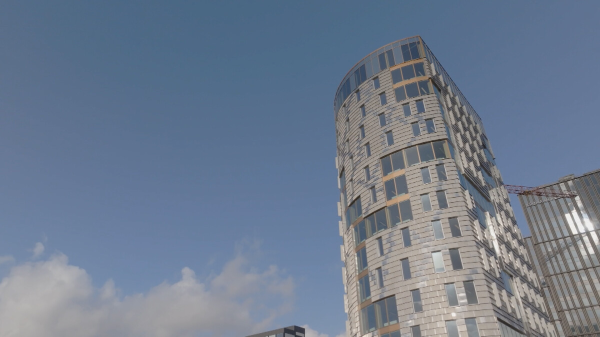 78 meter højt genbrugsprojekt sætter rekord: Aarhus har Danmarks ...