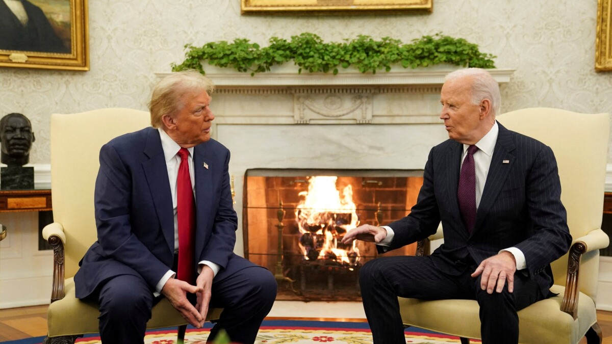 Tovtrækkeri mellem Biden og Trump, der begge vil tage æren for ... Tovtrækkeri mellem Biden og Trump, der begge vil tage æren for ...
