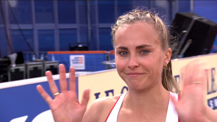 VIDEO Sådan! Stina Troest sikrer dobbelt dansk i EM-finale | Atletik | DR