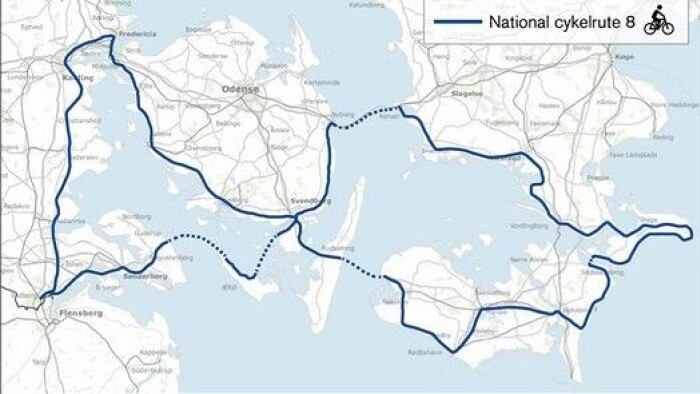 800 kilometer lang rute skal lokke cykelturister til Syddanmark ...