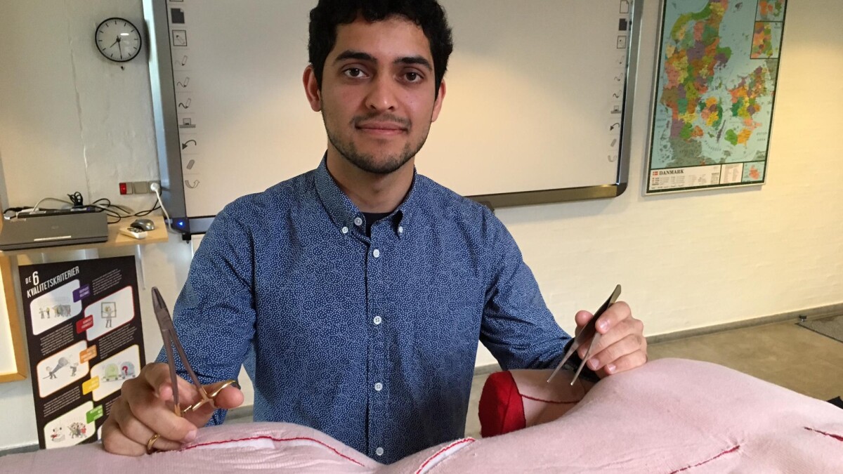 Nasseh har udviklet sin egen operationsdukke: Skal sikre færre fejl i ...