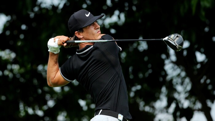 Dansk golfpar spiller sig i kvartfinalen i ny koncept-turnering | Golf | DR