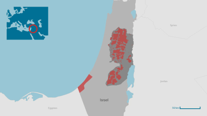 OVERBLIK 67 år siden 52 procent af Palæstina blev givet til Israel ...