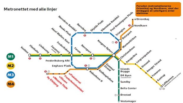Grafik: Sådan vil metroen se ud i 2023 | Indland | DR
