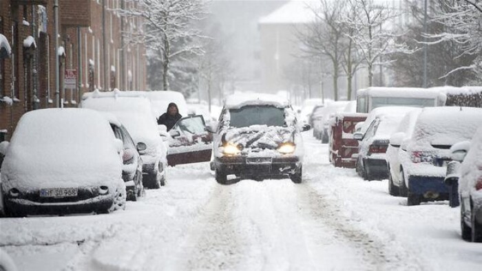 DMI Radar: Sådan rammer snestormen lige nu | Indland | DR