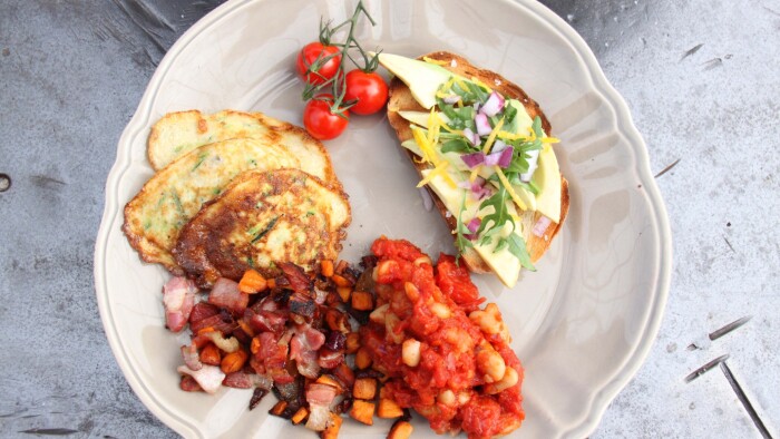 Lav en moderne engelsk brunch som Anne Hjernøe | Mad | DR