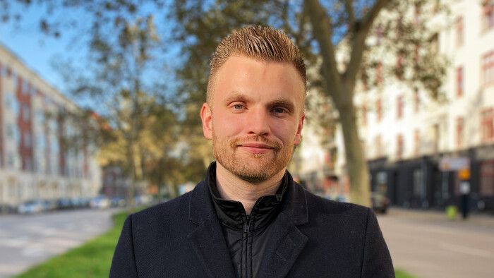 Benjamin Leander spillede sit bryllupsbudget op, før han blev millionær ...