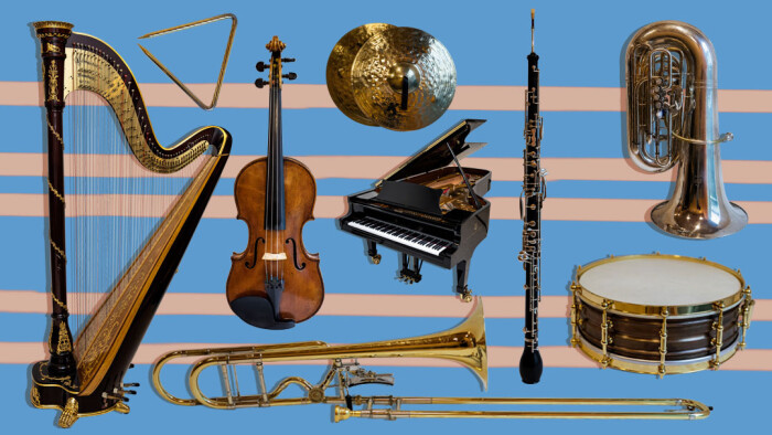 Instrumenter i et symfoniorkester | Musik Indskoling | DR