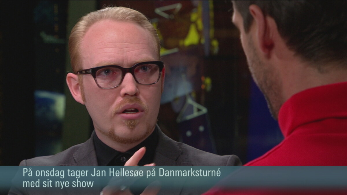 VIDEO Her afslører Jan Hellesøe tv-værts tanker | Kultur | DR