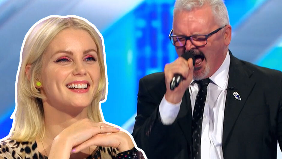 VIDEO 52-årige Andrew rock-triumferer på X Factor-scenen | Video | DR