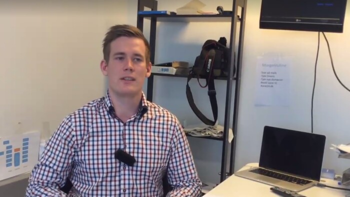 Unge vil være som Casper: 22-årig med to virksomheder | Trekantområdet | DR