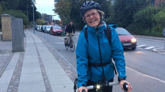 Supercykelsti-pendler: Det er som en motorvej for cykler | København | DR
