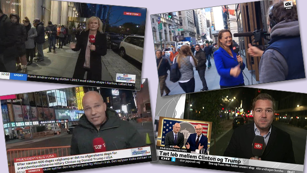 Direkte fra USA: DR og TV 2 sender 50 journalister til at dække valget ...