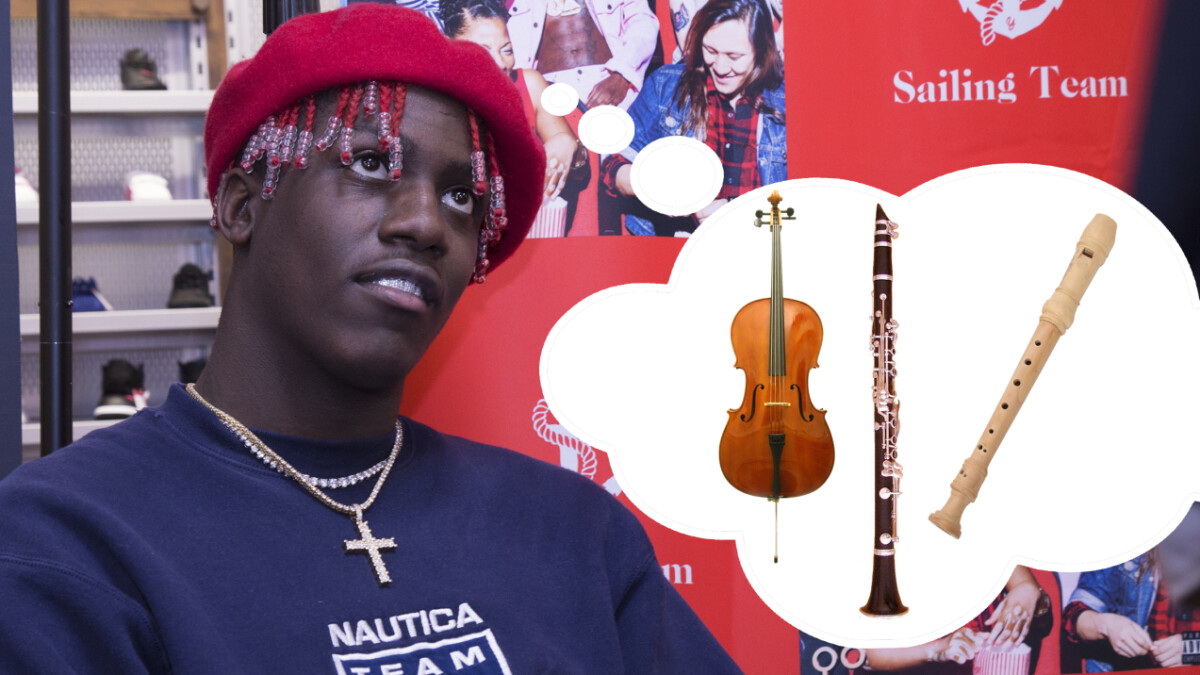 En lidt for stor mundfuld? Rapper tager fejl af instrumenter i fræk ...