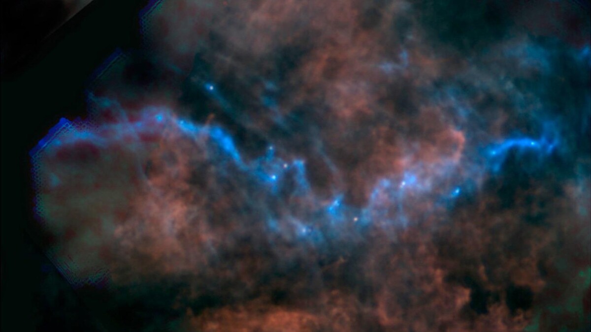 Stjerner fødes som perler på en iskold snor | Naturvidenskab | DR