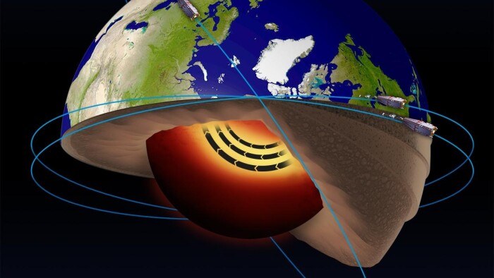 Forskere finder jetstrøm af flydende jern 3000 km nede | Naturvidenskab ...