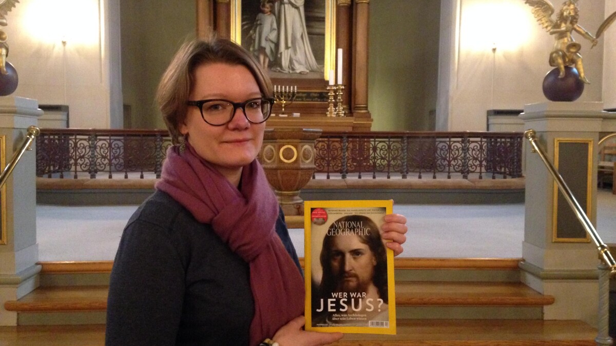 Jesus-maleri fra Holbæk pryder forsiden af National Geographic ...