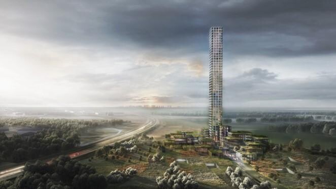 Byen Brande kan gro 320 meter: Byråd siger ja til Danmarks højeste ...