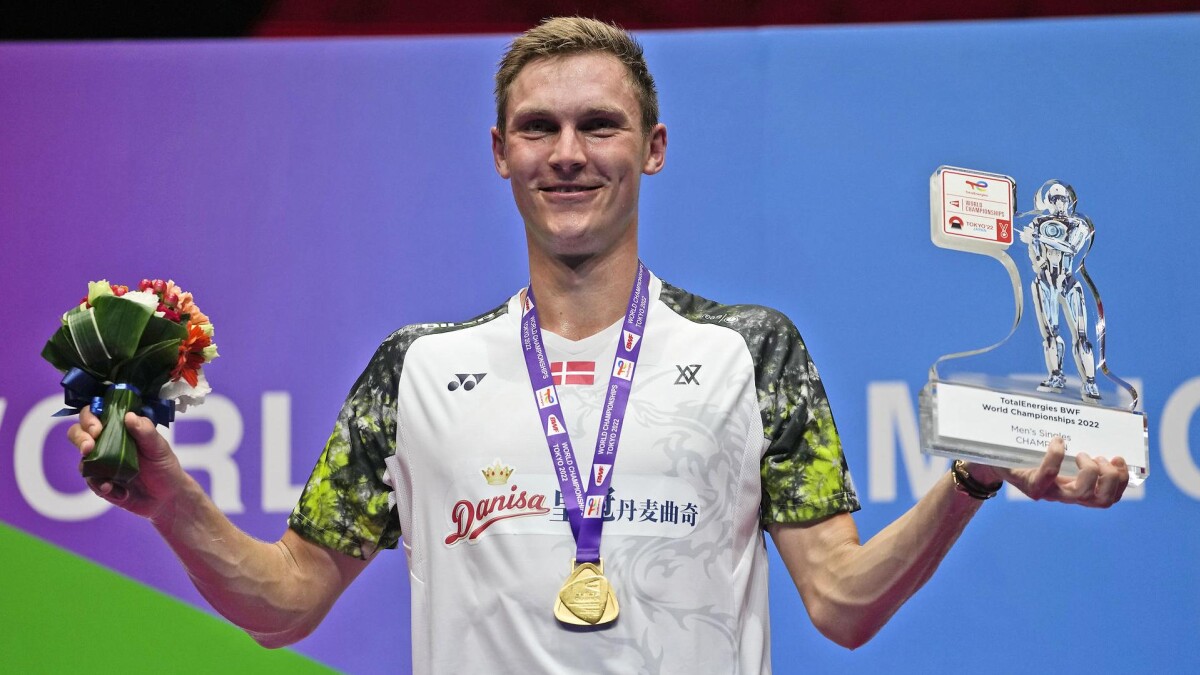 Altdominerende Viktor Axelsen er verdensmester: 'Jeg er i glædesrus ...