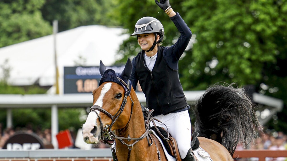 Kæmpetalentet Caroline var fejlfri på verdens sværeste bane ...