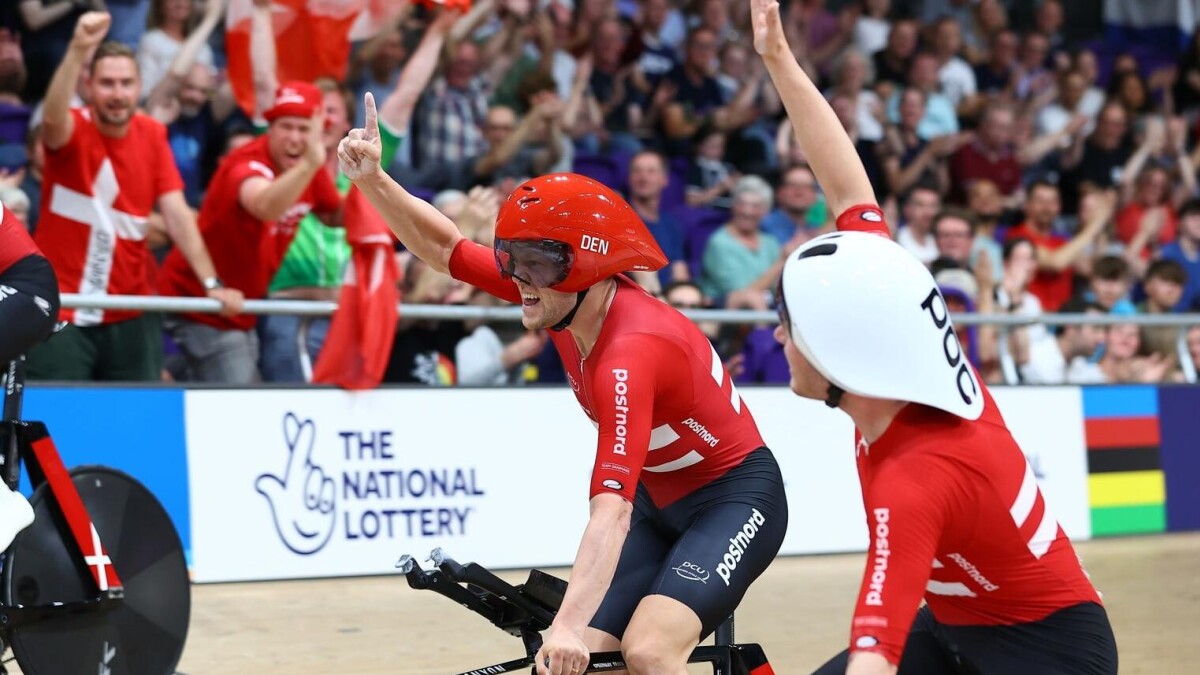 Danmarks banelandshold vinder VM-guld: 'Det er utroligt' | Cykling | DR