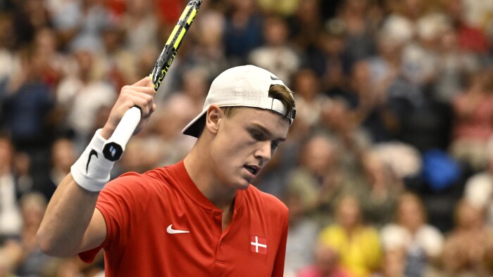 Skadet Holger Rune melder afbud til tennisturneringen Laver Cup | Kort sport | DR