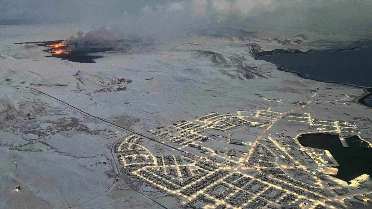 Vulkanudbrud i Island: Grindavík-borgere står i svær situation | Udland ...