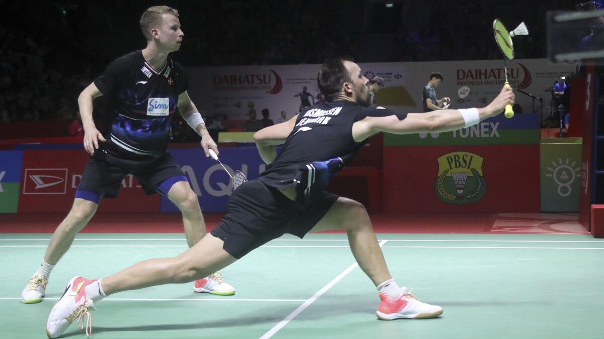 Kim Astrup og Anders Skaarup taber finalen ved Indonesia Masters ...