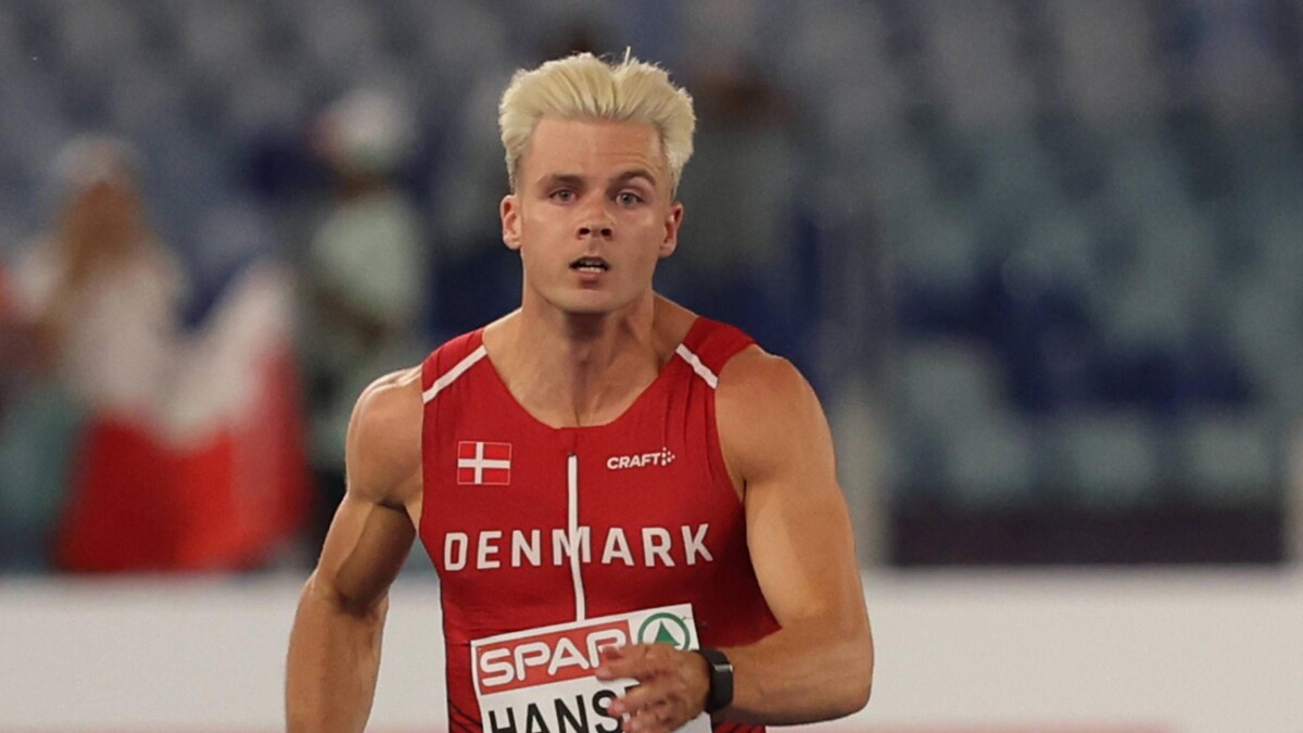 Dansk sprinter gik fra kulkælder til historisk 100 meter-finale: 'Det ...