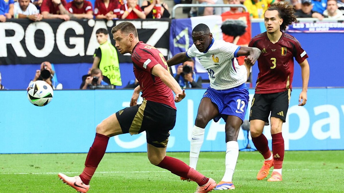 Braget udeblev, da Frankrig avancerede på et belgisk selvmål | UEFA EM ...