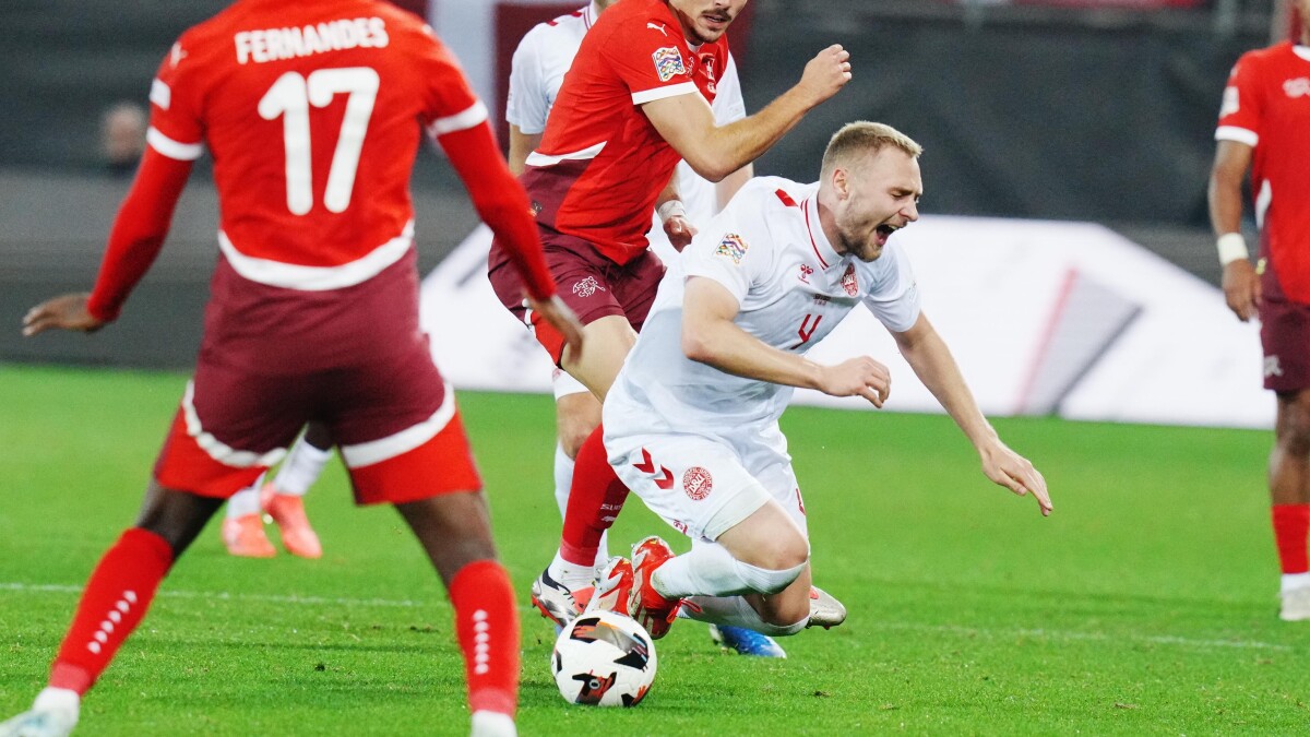 MINUT FOR MINUT Danmark får uafgjort i Schweiz | Fodbold | DR