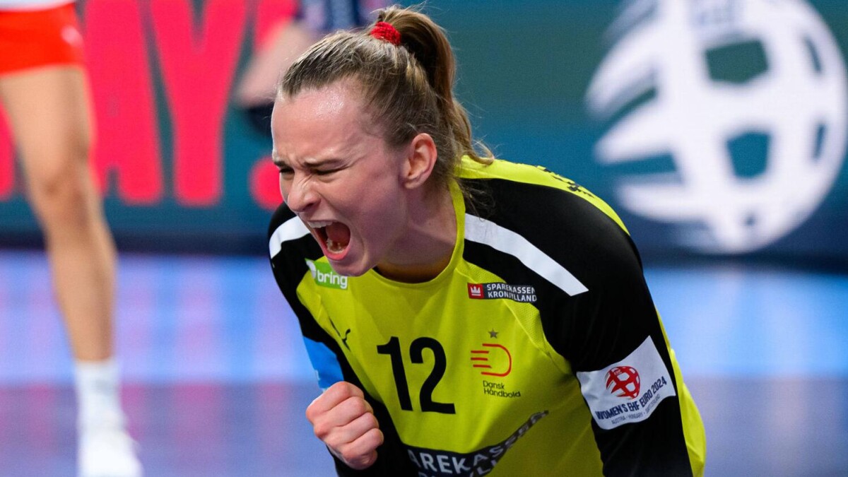Anna Kristensen lukker ned i målet og sikrer vigtig EM-sejr | EM i ...