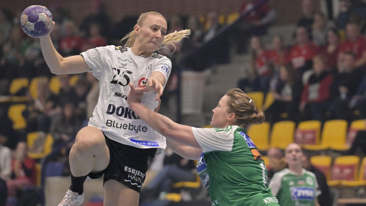 Team Esbjerg udraderer Silkeborg-Voel og stormer i finalen | Håndbold | DR