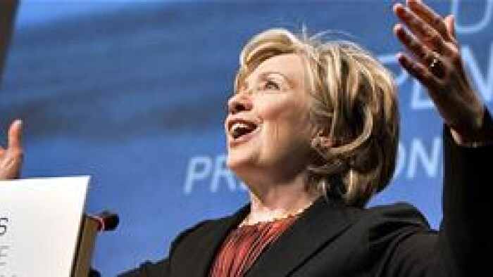 Hillary: Håber Obama får noget at komme efter | Nyheder | DR
