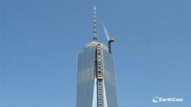 VIDEO Det nye World Trade Center bygges på 46 sekunder | Udland | DR