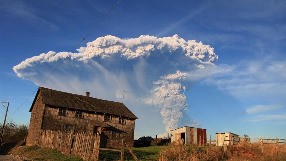 BILLEDER Vulkan i udbrud i Chile | Historier i billeder | DR