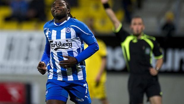 Peter Utaka er skuffet over bænkplads | Europa League | DR