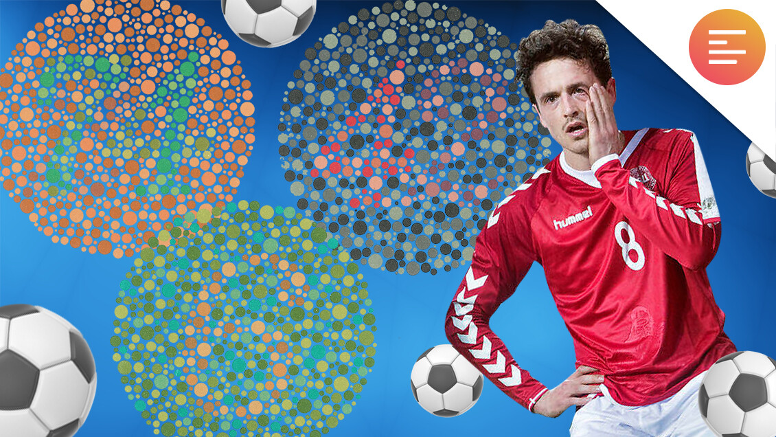 Dansk landsholdsspiller er farveblind | Ultra Nyt | DR