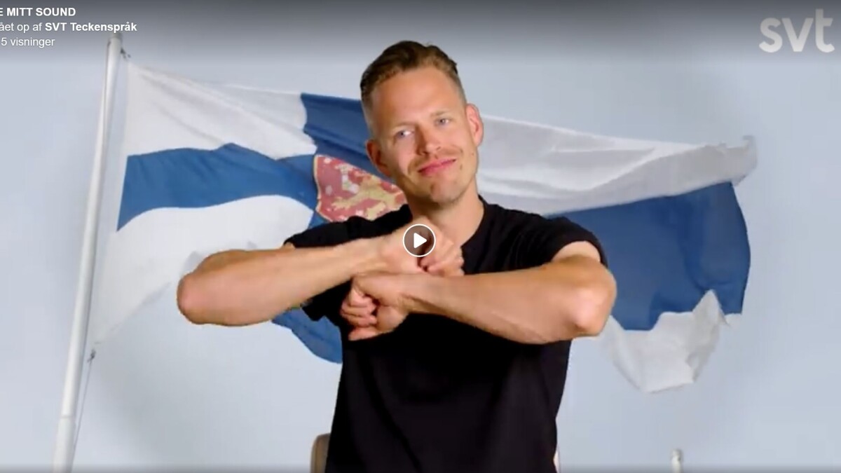 Døv finsk rapper vil vinde det svenske Melodi Grand Prix | Ligetil på ...