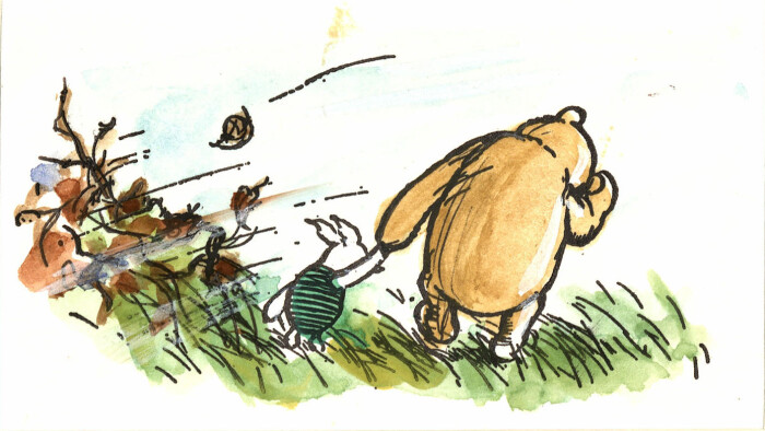 Dansk kunstmuseum viser 50 sjældne Peter Plys-tegninger: 'Vi overvåger ...