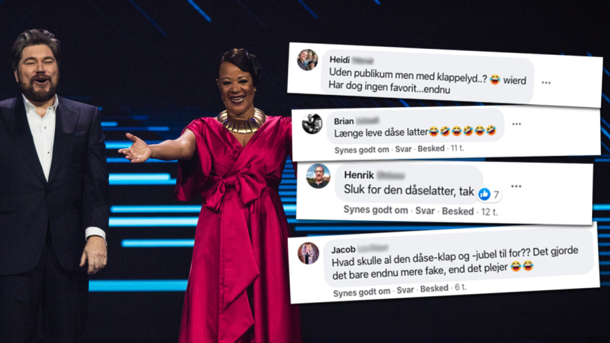 Seere undrer sig over dåselatter og kunstige klap i Grand Prix: Nu svarer DR | Melodi Grand Prix ...