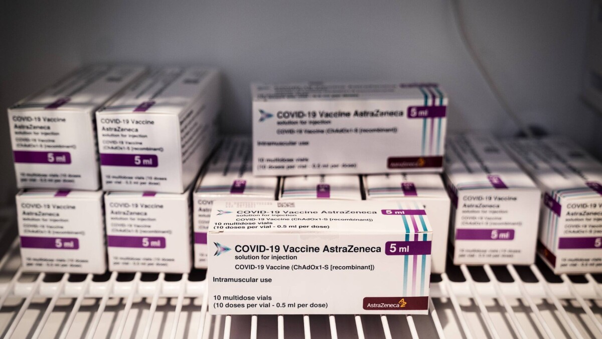Danmark udlåner 55.000 doser af AstraZeneca-vaccinen til Slesvig ...