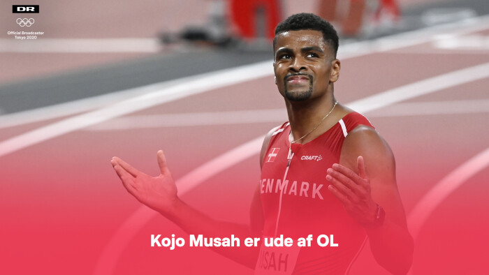 Ærgerligt! Kojo Musah løber sig ikke videre: Se det her | OL Paris 2024 ...