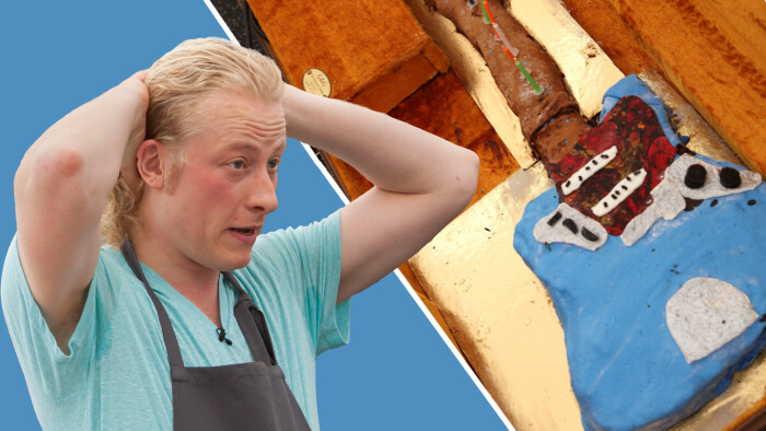Jakob har lavet en af de mest ikoniske kager i 'Bagedysten' nogensinde ...