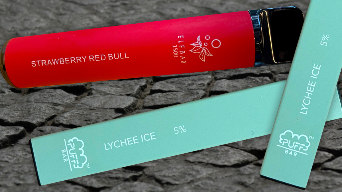 Ulovlige puff bars er meget lette at få fat på: 'Min lillebror kan ...