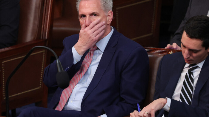 Efter intern republikansk modstand: Kevin McCarthy taber ...